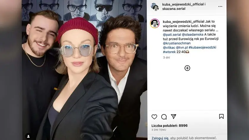 Ola Adamska i Krystian Ochman u Kuby Wojewódzkiego. Gdzie oglądać? - TVN24