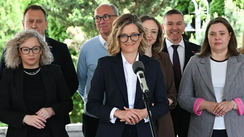 Wybory prezydenckie 2025. Magdalena Biejat o poparciu kandydata w II turze | TVN24