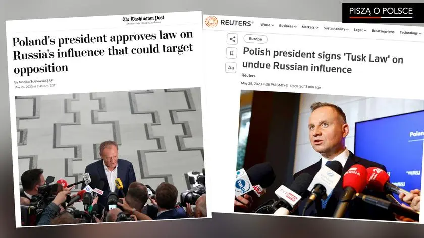 Lex Tusk. Zagraniczne media o decyzji prezydenta Andrzeja Dudy - #PisząoPolsce - TVN24