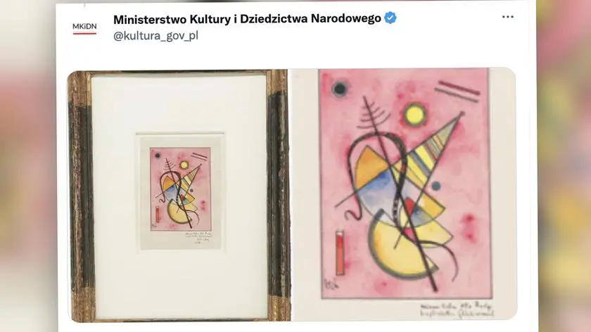 Ambasada Polski: obraz Kandinsky'ego skradziony z Muzeum Narodowego ...