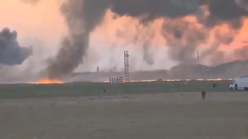 Katastrofa F-16 podczas próby do Air Show w Radomiu - TVN24