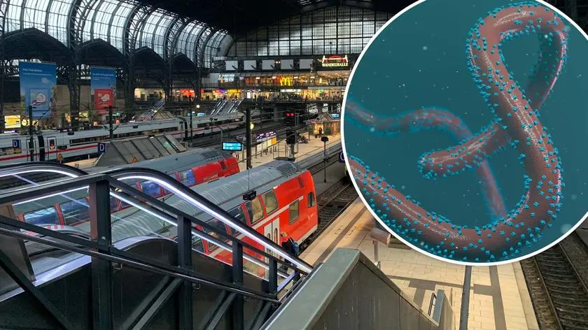 Niemcy. Zatrzymani na dworcu w Hamburgu, odizolowani. Podejrzenie śmiertelnie groźnego wirusa ...