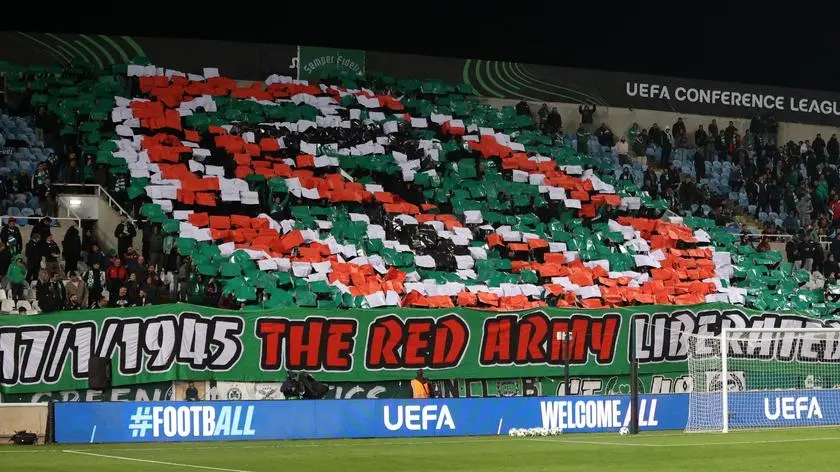 Poland condemn banners displayed by Omonia fans during match against ...