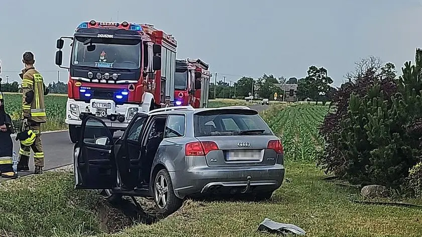 Zaduszniki. Pijana matka przewoziła trójkę swoich dzieci. Pięciolatka w ciężkim stanie - TVN24