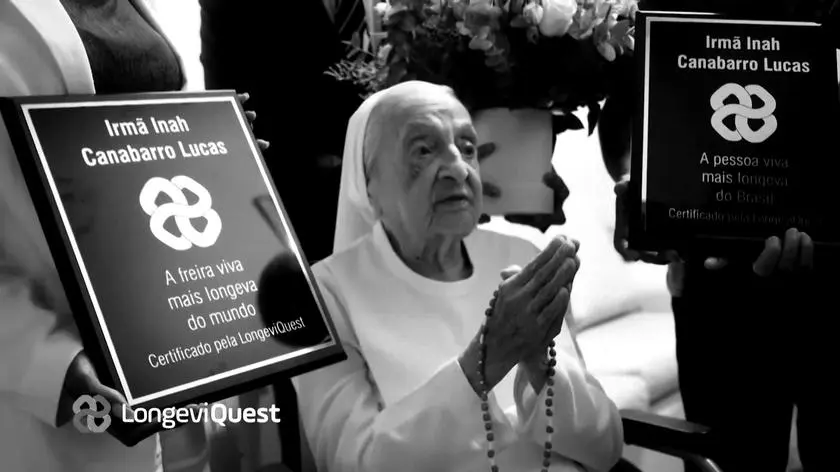 Inah Canabarro Lucas nie żyje. 116-letnia brazylijska zakonnica była najstarszą osobą na świecie ...