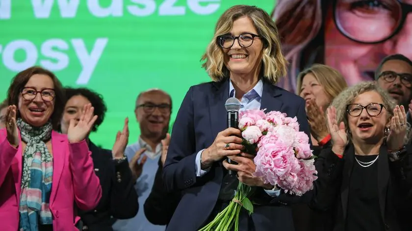 Wybory prezydenckie 2025. Magdalena Biejat uzyskała 4,1 procent głosów - wynik late poll - TVN24