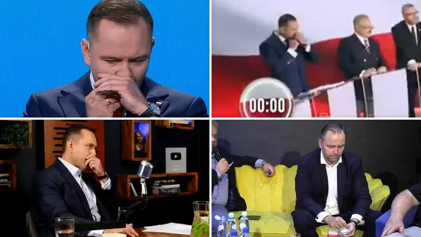 Wybory 2025. Snus, guma, woreczek nikotynowy? Co brał Karol Nawrocki - TVN24