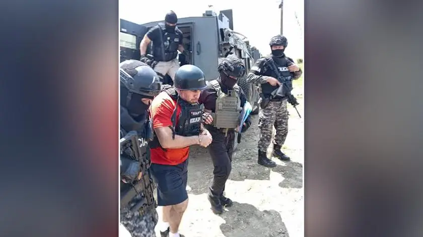 Ekwador. Jose Adolfo Macias Villamar, jeden z najgroźniejszych przestępcówj deportowany do USA ...