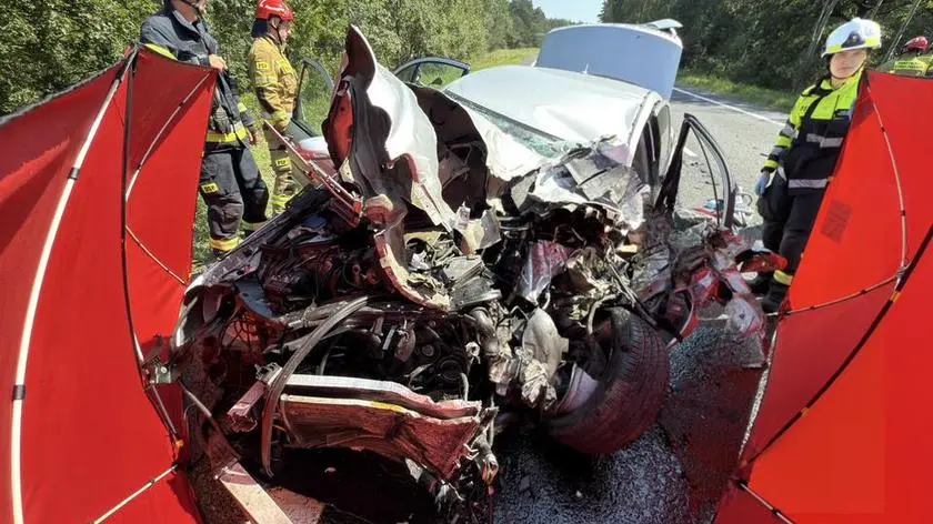 Solec Kujawski. Kolejna tragedia na krajowej "dziesiątce". Są ofiary śmiertelne - TVN24