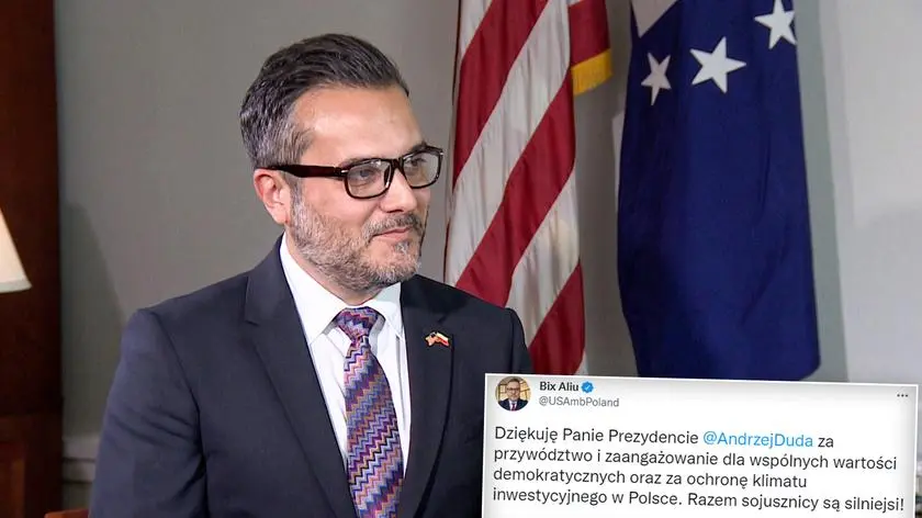 Lex TVN. Weto prezydenta komentuje Bix Aliu, charge d'affaires ambasady ...
