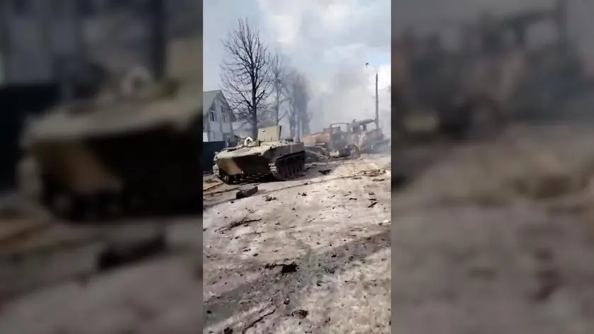 Wojna Rosja - Ukraina. Bucza. Ukraińcy poszukiwali niebezpiecznej ...