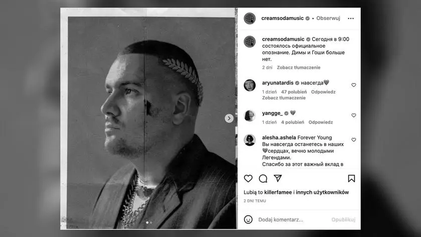 Rosja. Dima Nova nie żyje. Dmitrij Svirgunov był znany z krytyki Putina ...