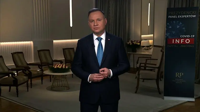 Andrzej Duda o przyjęciu szczepionki. Zaprasza na panel ekspertów "Info ...