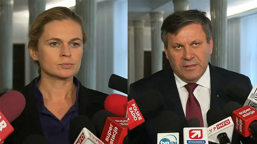 Janusz Piechociński i Barbara Nowacka o debatach przedwyborczych - TVN24
