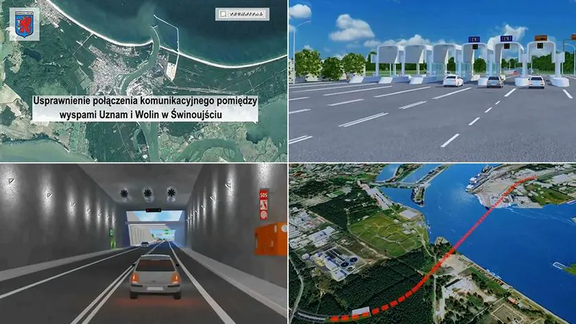 Skończą się korki na prom. Wolin i Uznam połączy tunel - TVN24