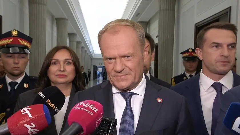 Po zaprzysiężeniu Karola Nawrockiego. Komentuje Donald Tusk | TVN24