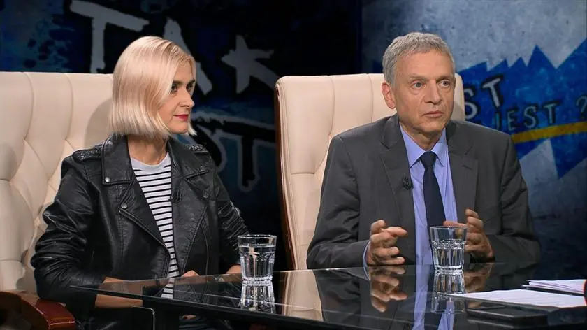 Afera wokół KPO. Komentowali Agnieszka Wiśniewska i Piotr Śmiłowicz | TVN24