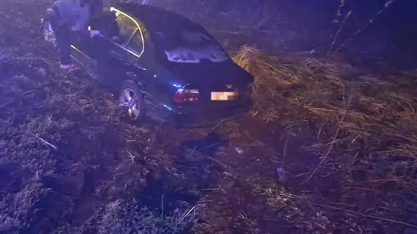 Habdzin. Był pijany, nie ma prawa jazdy. Wjechał do rowu | TVN Warszawa