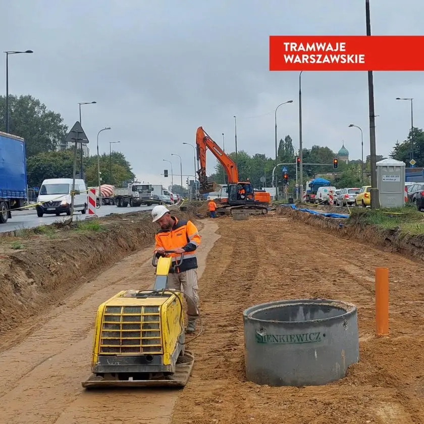 Warszawa. Budowa tramwaju na Kasprzaka. Władze Woli mówią o paraliżu Odolan. Chcą utworzenia ...