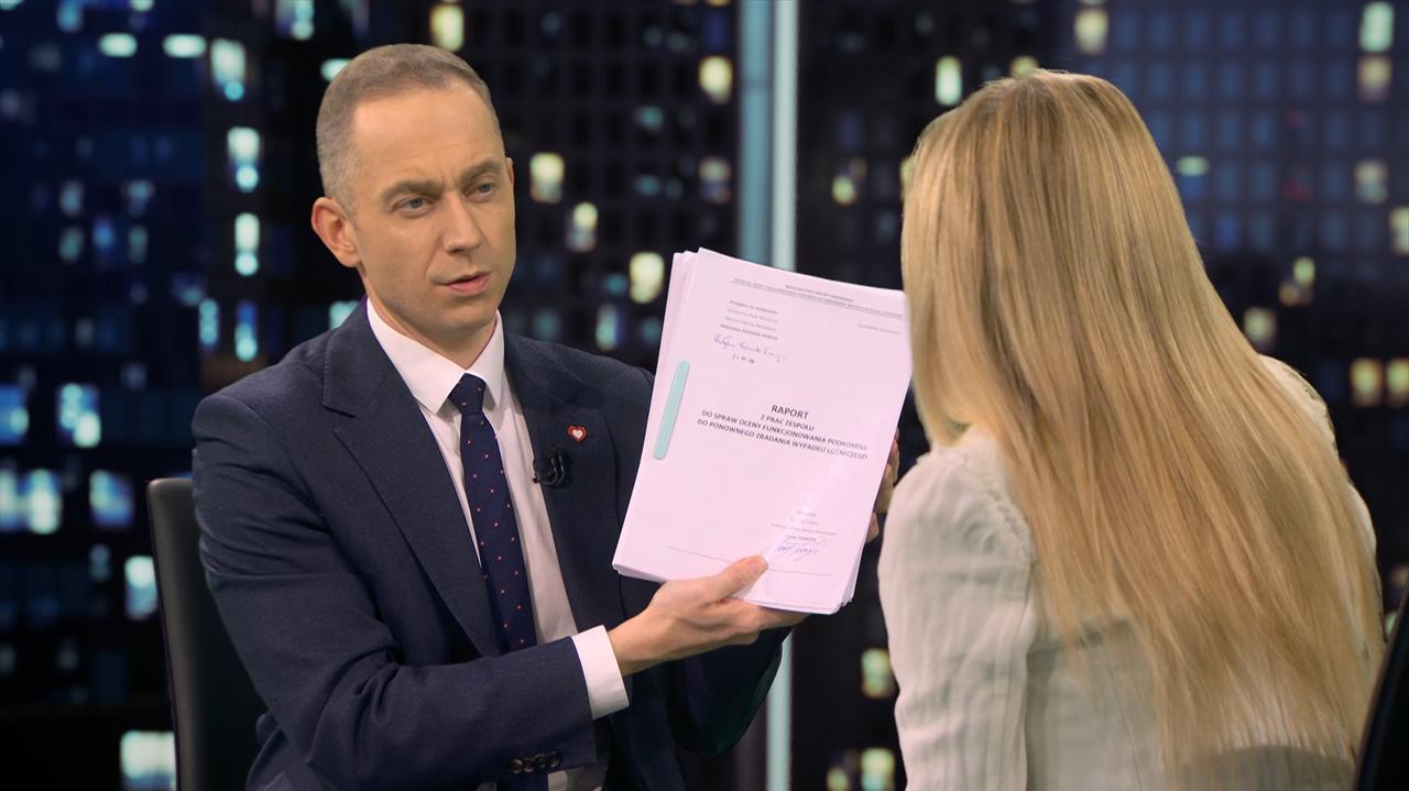 Wiceszef MON Cezary Tomczyk w "Kropce nad i" o raporcie w sprawie podkomisji Antoniego ...
