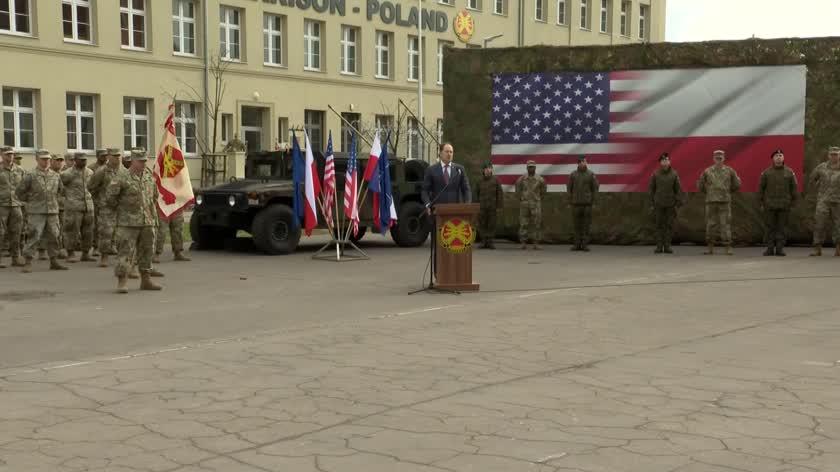 Poland's first permanent U.S. Army Garrison opened at Camp Kosciuszko ...