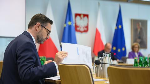 Komisja do spraw afery wizowej - Daniel Obajtek przed komisją. Relacja na żywo - TVN24