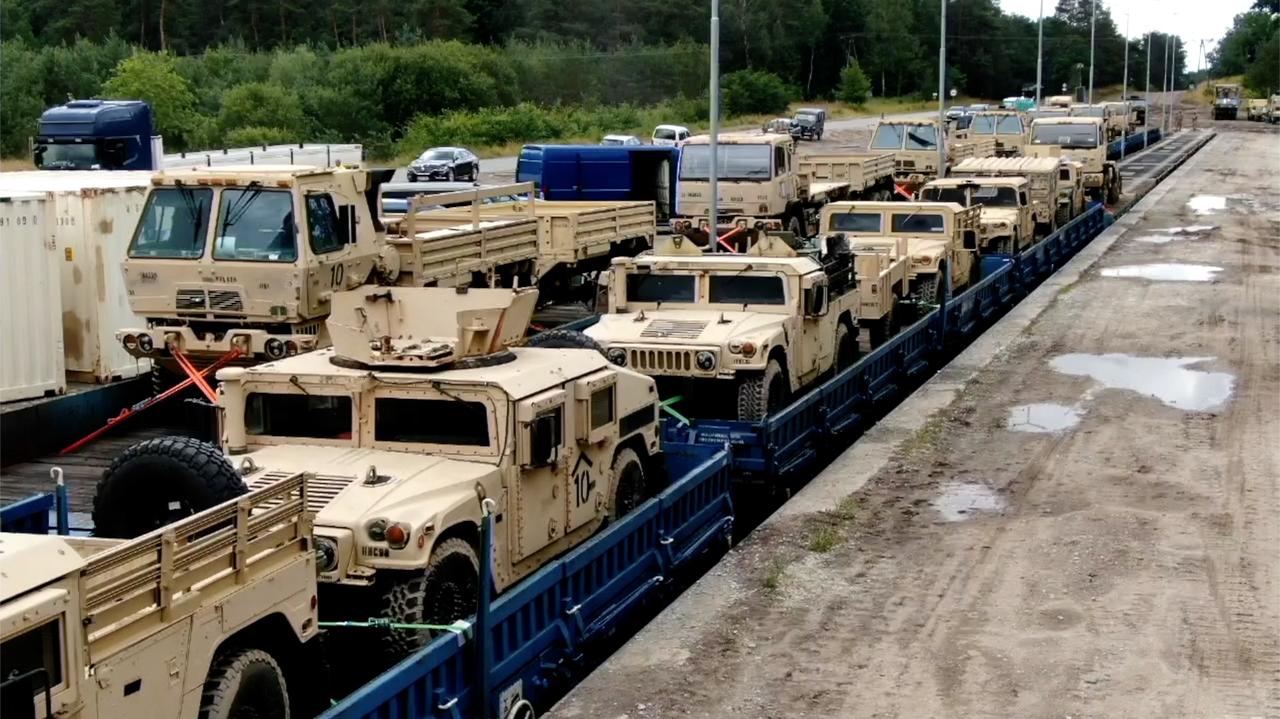 Drawsko Pomorskie, poligon, ćwiczenia wojskowe. "Czekamy na czołgi Abrams" - TVN24