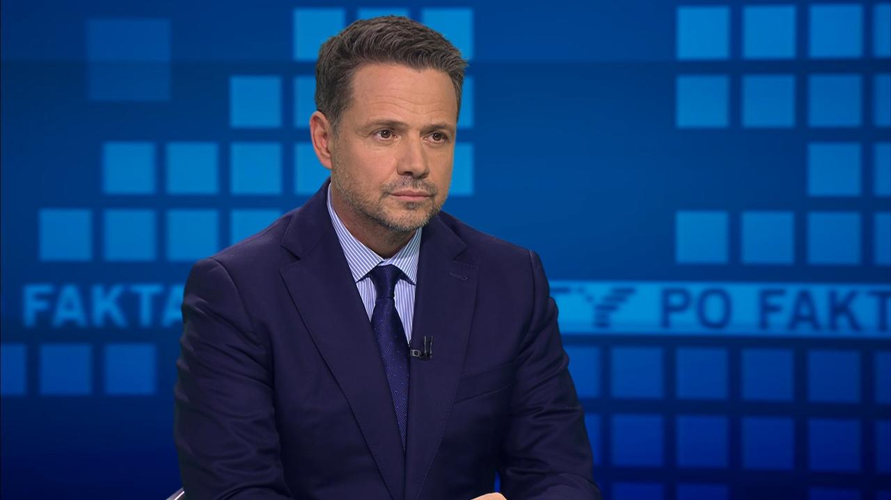 Prawybory w PO, wyniki sondażu. Rafał Trzaskowski o Radosławie Sikorskim - TVN24