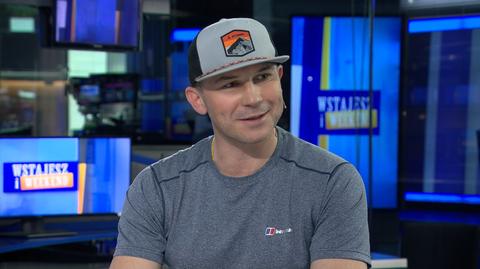 Piotr Krzyżowski, himalaista z Bielska-Białej, gość programu "Wstajesz ...