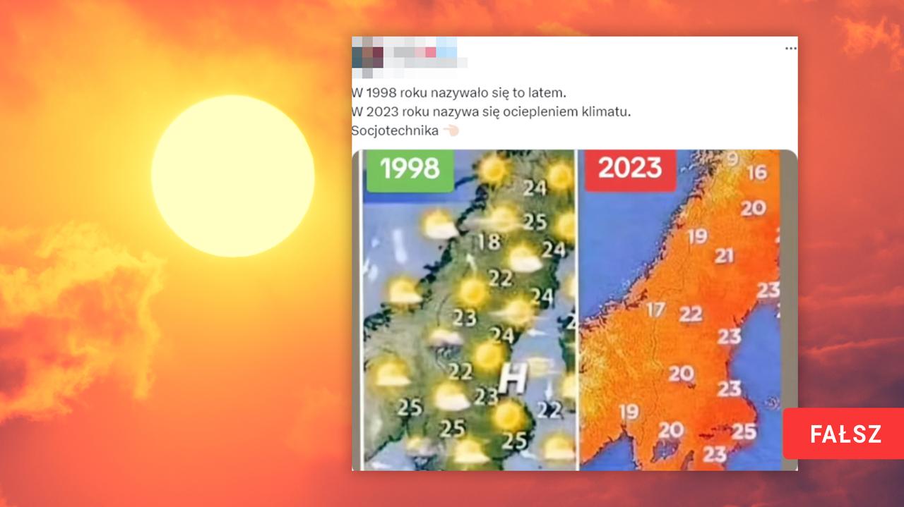 Globalne ocieplenie. Temperatury te same, a kolory inne. Co różni te ...