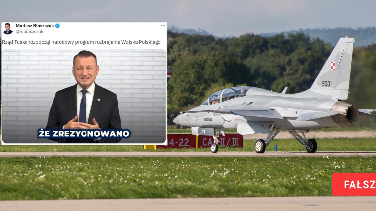 Himarsy, samoloty FA-50, czołgi K2. Błaszczak twierdzi, że "zrezygnowano z kontraktów ...