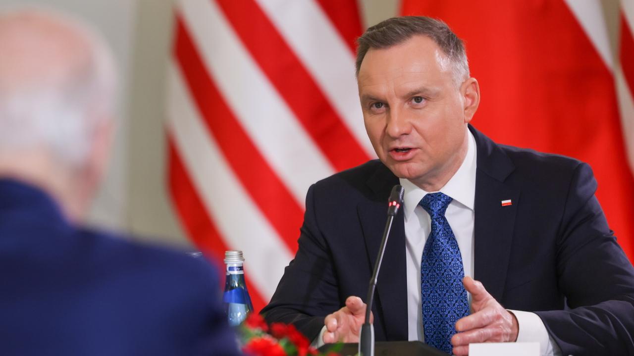 Andrzej Duda: rozmawiałem z prezydentem USA Joe Bidenem na temat ...