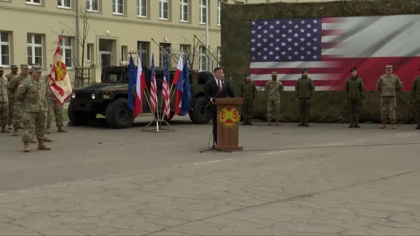 Poland's first permanent U.S. Army Garrison opened at Camp Kosciuszko ...