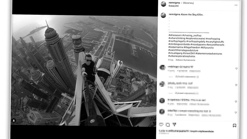 Hongkong. Remi Lucidi nie żyje, Francuz wspinający się na wieżowce miał ...