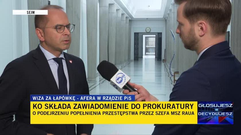 Afera wizowa. Komunikat MSZ w sprawie nieprawidłowości w procesie wydawania wiz - TVN24