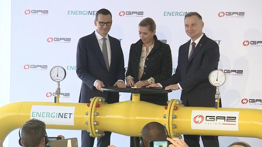 Poland and Denmark officially opened the Baltic Pipe gas pipeline - TVN24