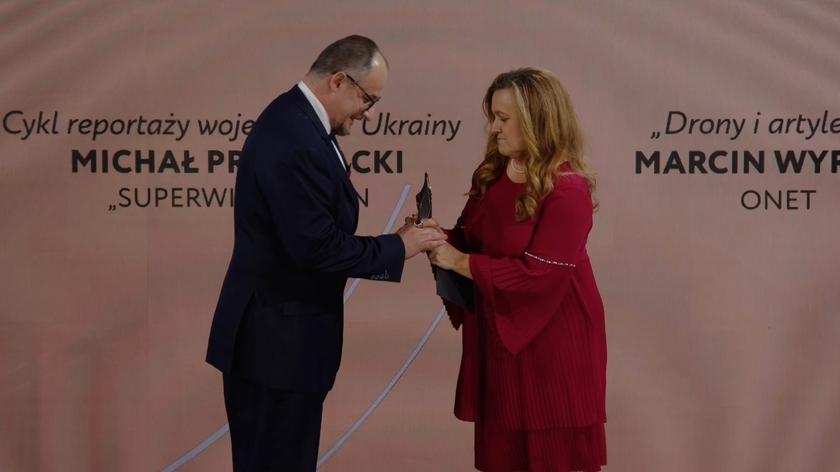 Michał Przedlacki, laureat Grand Press za reportaże wojenne z Ukrainy. " To nagroda dla osób ...