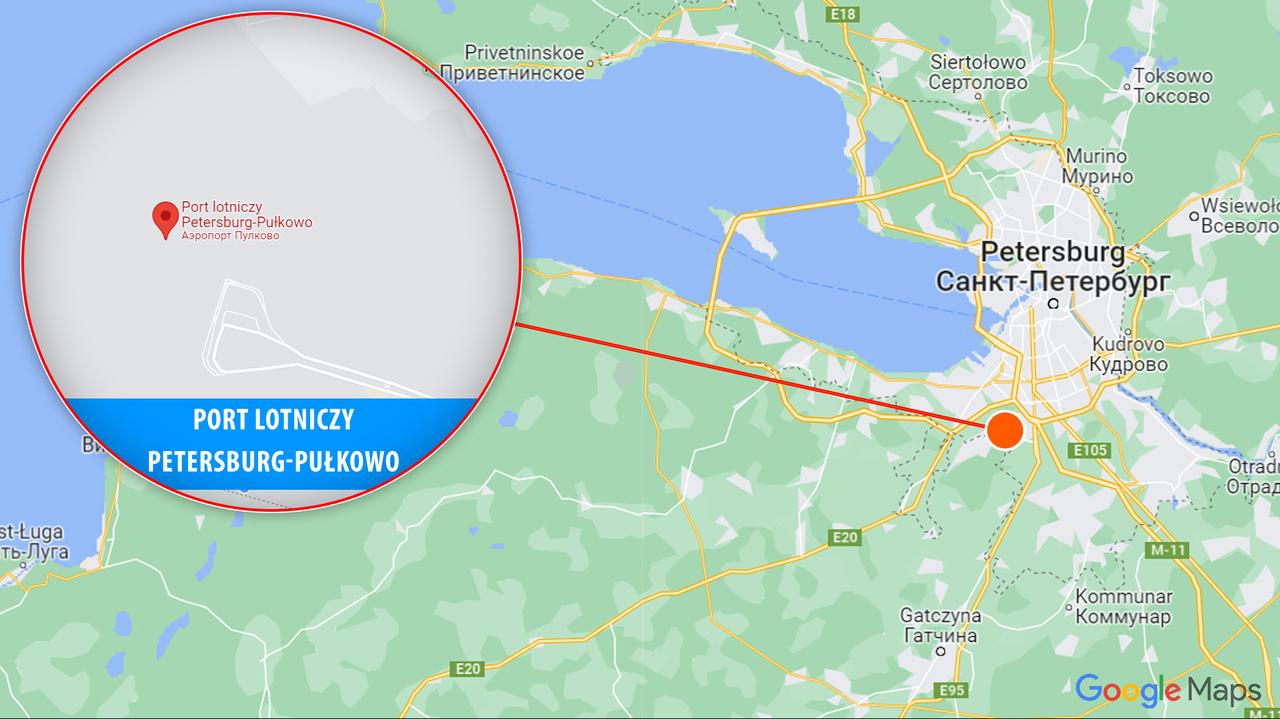 Rosja, Petersburg. Lotnisko Pułkowo wstrzymało przyjmowanie lotów ...