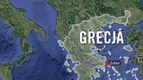 Pożary w Grecji - mapa - TVN24