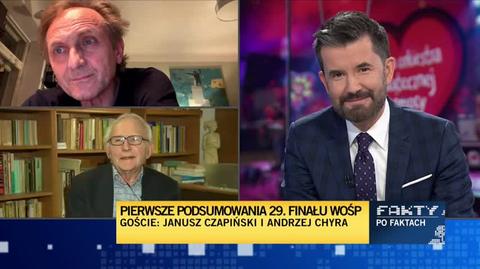 WOŚP. Andrzej Chyra posprząta mieszkanie. Aktor komentuje aukcję. Janusz Czapiński o ...