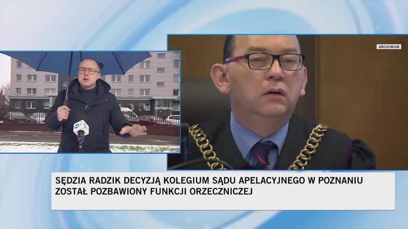Poznań. Sędzia Przemysław Radzik został pozbawiony funkcji orzeczniczej ...