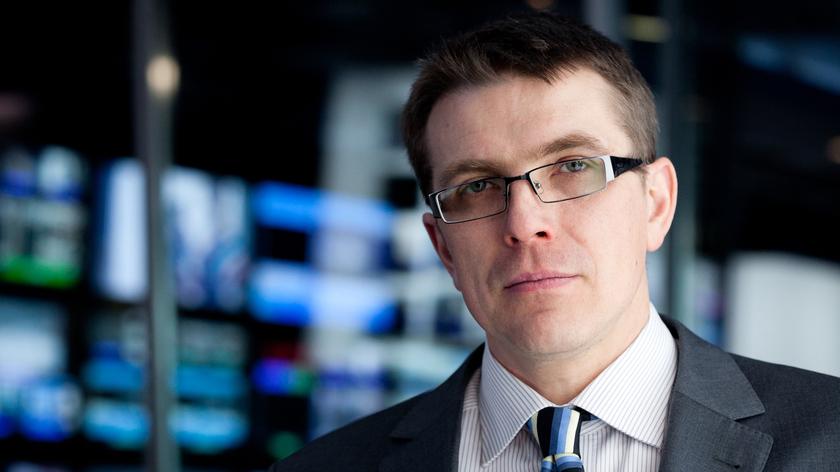 Patrycja Sasnal i Adam Balcer w programie "Horyzont" w TVN24 - TVN24