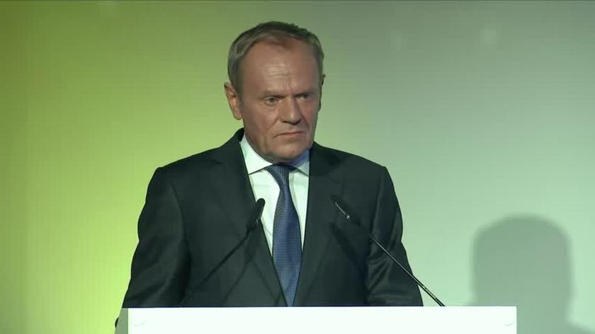 M100 Media Award dla narodu ukraińskiego. Donald Tusk w laudacji: stawka ta jest tak wysoka, że ...