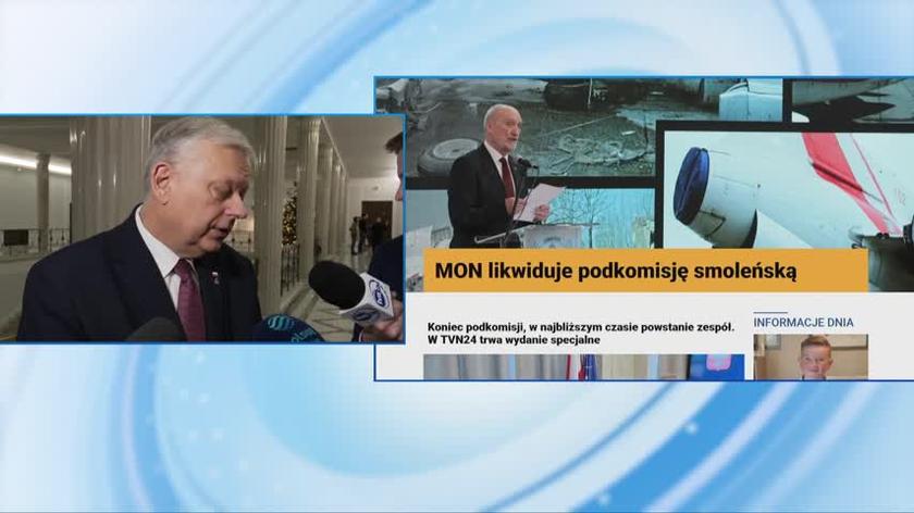 Marek Suski o "wyrzuceniu w powietrze komisji, która obaliła raport Anodiny" - TVN24