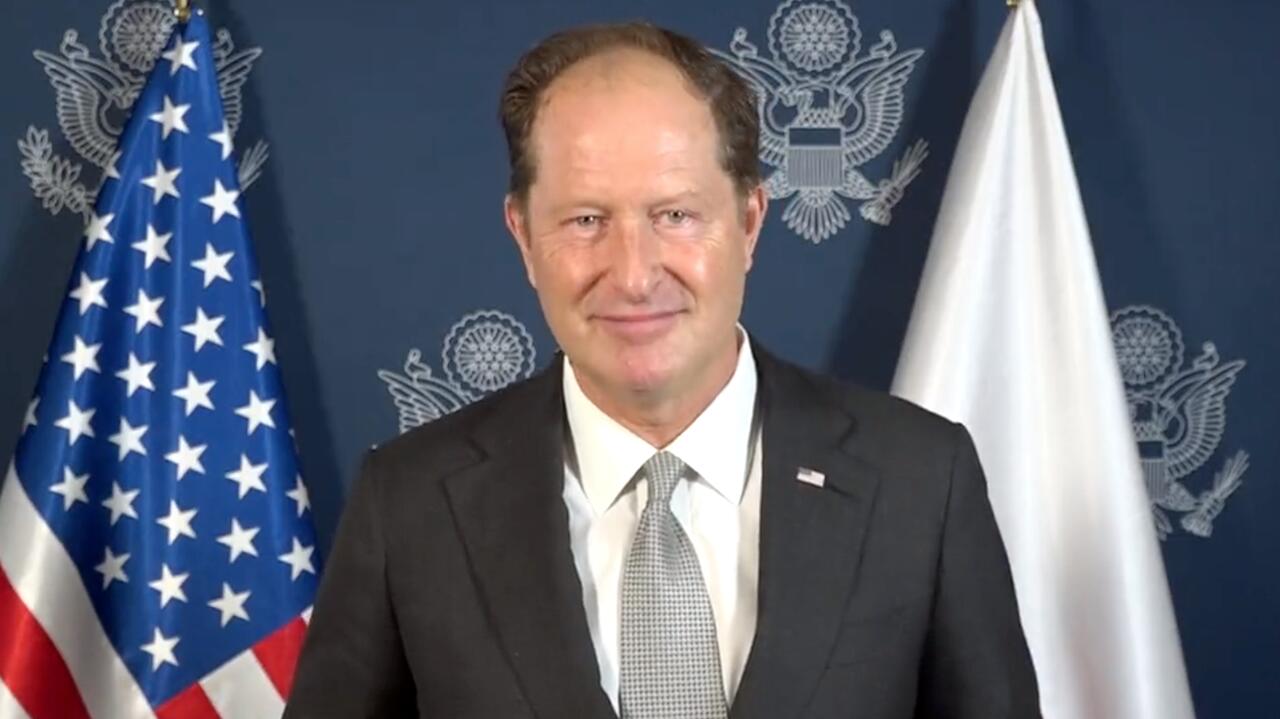 U.S. Ambassador Mark Brzezinski addresses Poland on the anniversary of ...