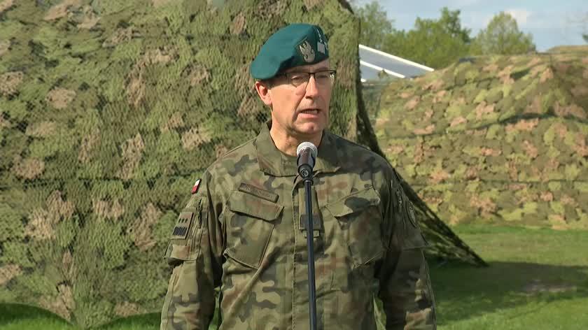 Zamość koło Bydgoszczy - szczątki obiektu wojskowego. Generał broni ...