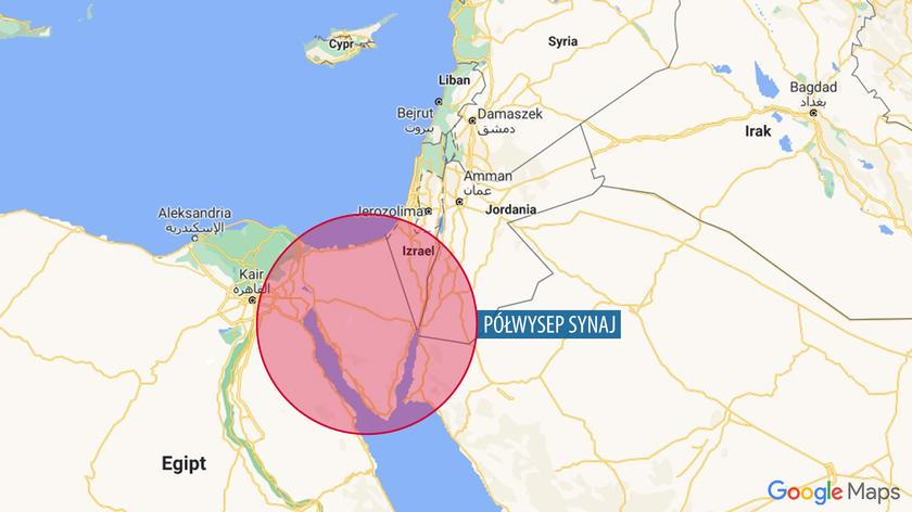 Półwysep Synaj. Katastrofa śmigłowca, nie żyje siedem osób - TVN24