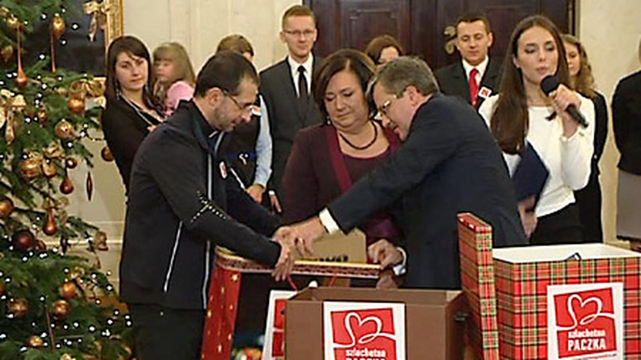 "Szlachetna Paczka" od pary prezydenckiej - TVN24