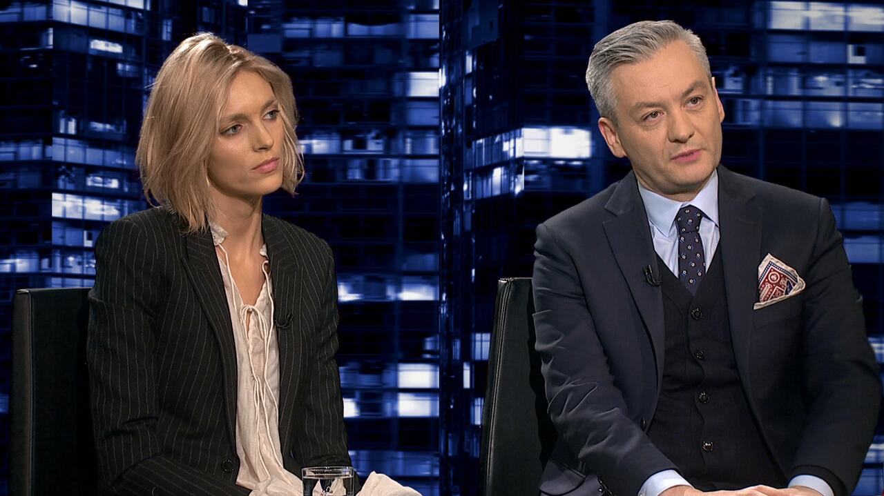 Anja Rubik. Robert Biedroń. Kropka nad i. Edukacja seksualna - TVN24