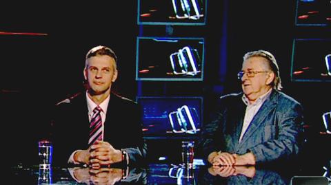 "Palikot artysta! Walczy o honor naszej branży" - TVN24